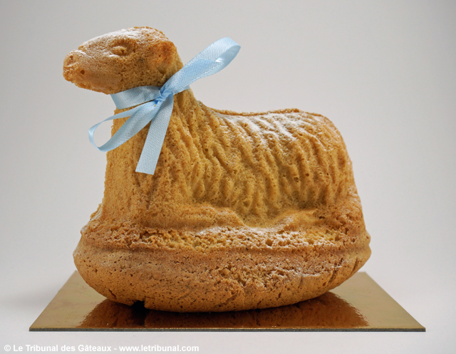 [PÂQUES] Agneau Pascal par Sébastien Gaudard - LE TRIBUNAL DES GÂTEAUX