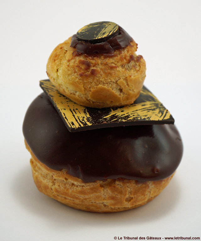 Religieuse au Chocolat par Rollet-Pradier - LE TRIBUNAL DES GÂTEAUX